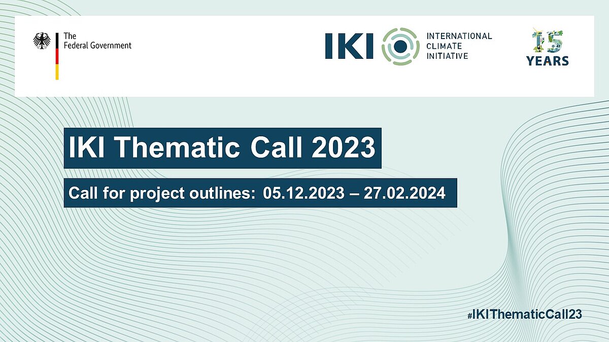 IKI launches Thematic Call 2023 | Zukunft – Umwelt – Gesellschaft (ZUG)